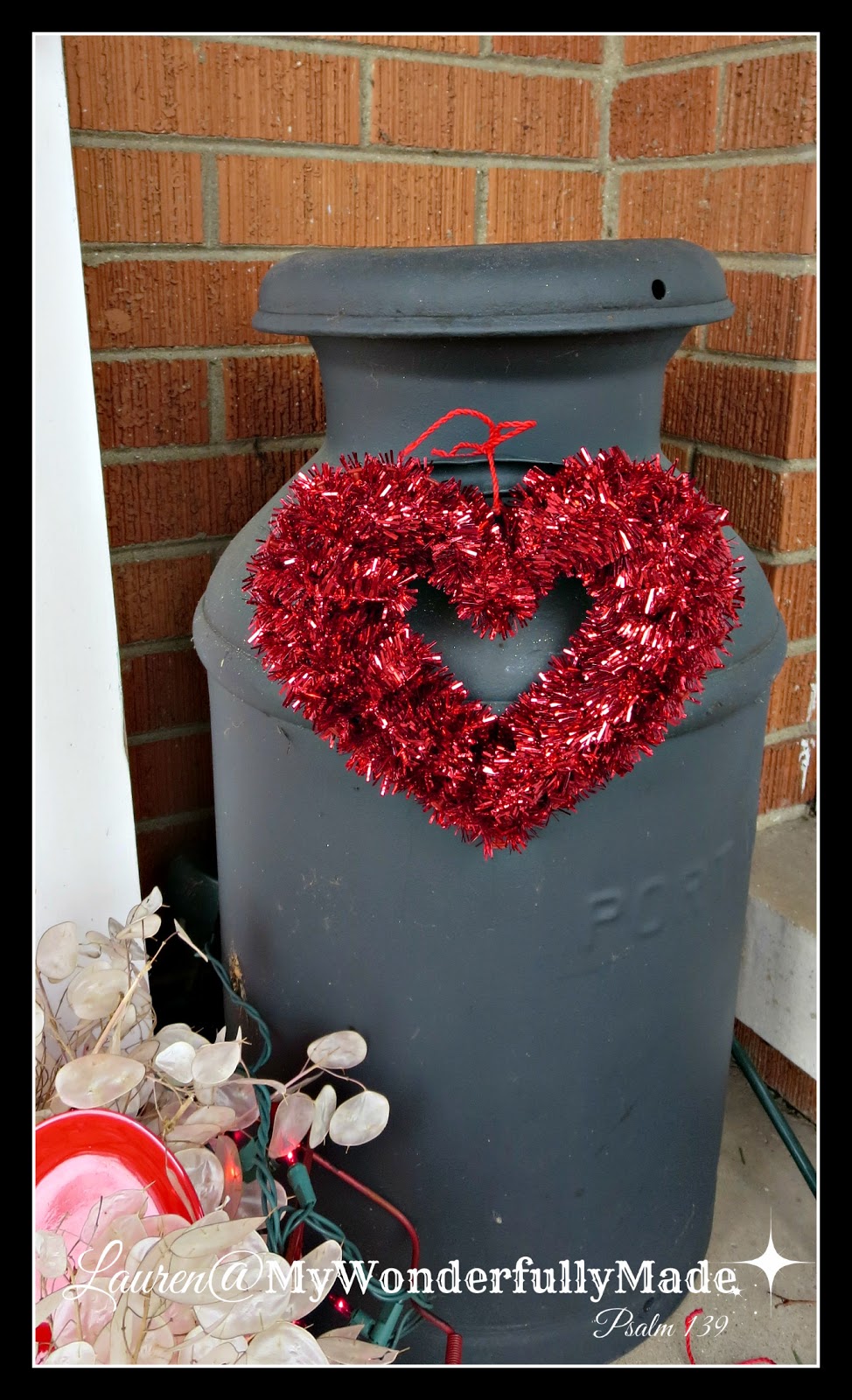 "Wonderfully Made": Multi-Purpose Porch Decor Door