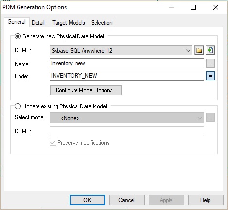 Cara membuat CDM, LDM, PDM dan SQL tentang Inventory gudang [bahasa]