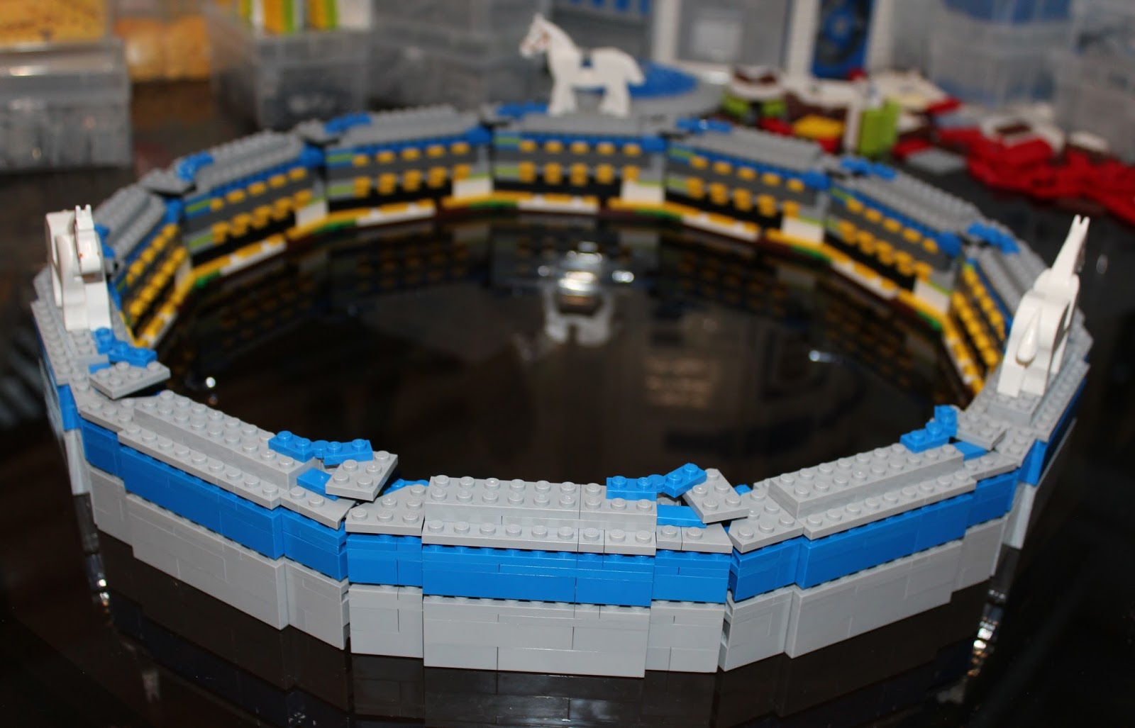 L3-G0 the Lego brick R2-D2: Front Vents and Dome Ring