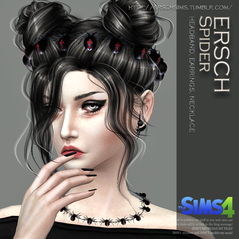 ERSCH - Spider Set for TS4 | ErSch Sims