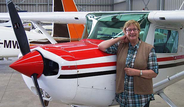 Kathryn's Report: Flying midwife