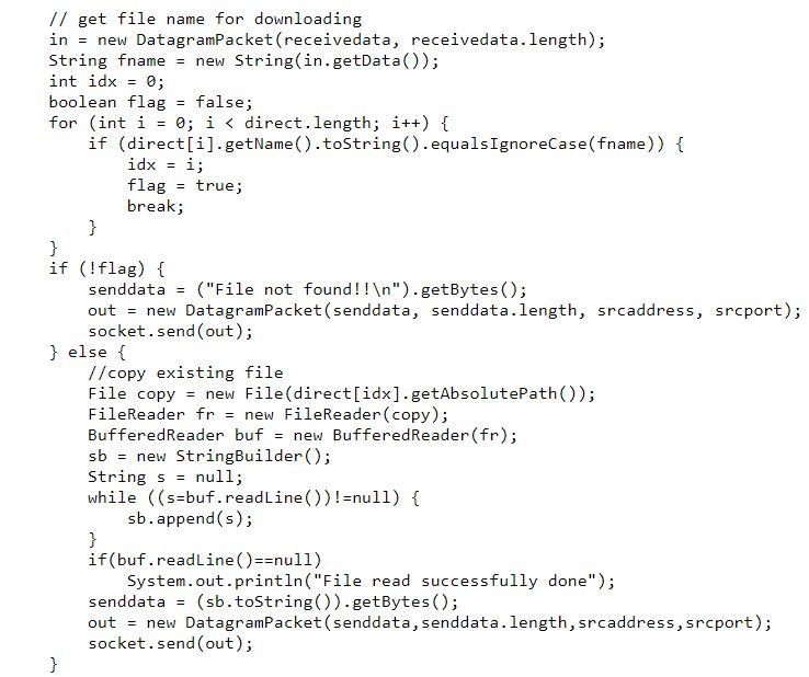 Sifat Shishirs Blog Java File Transfer Using Udp Connection