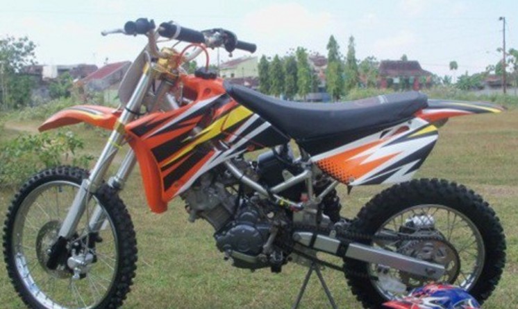 Gambar Modifikasi Motor Yamaha Jupiter MX Trail Terbaru 2017 - Motor Trabas