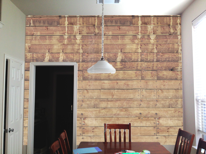 Life Crafts & Whatever: My plank wall, finally