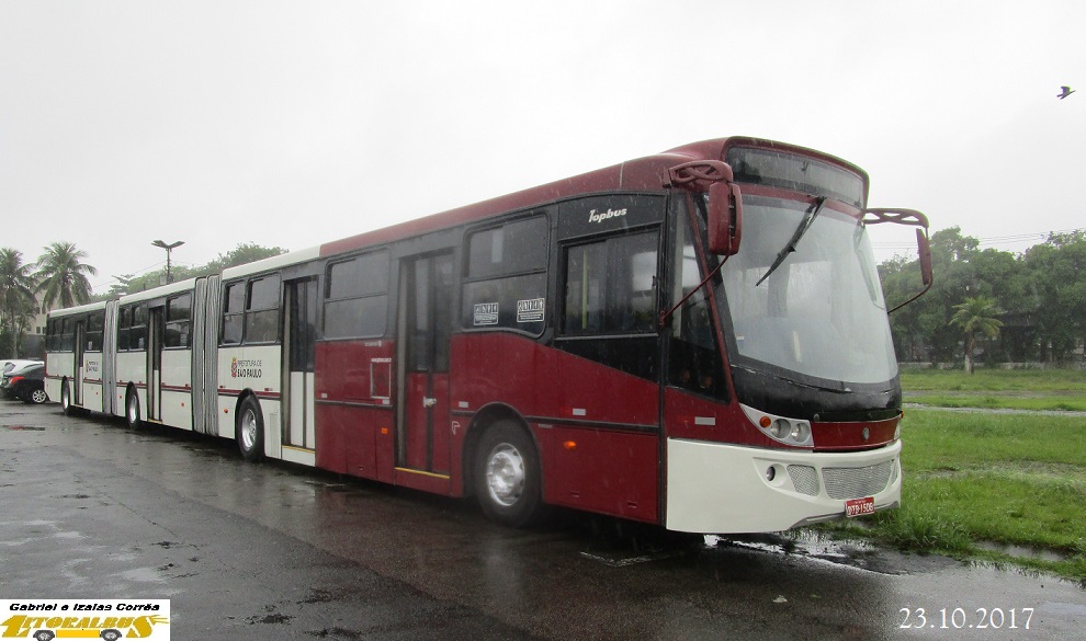 LitoralBus 11: Caio Top Bus em Cubatão