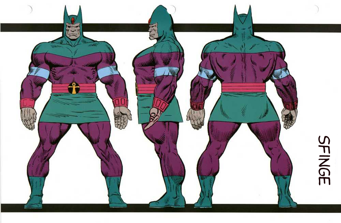 Spidey 63 miniature: Sfinge