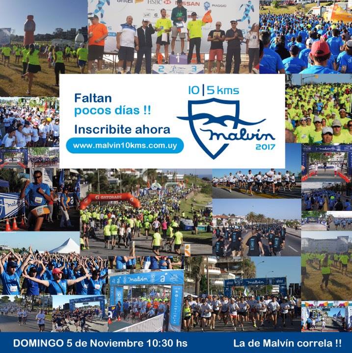 RUN URUGUAY: Carrera del Club Malvín -10K y 5K - Domingo 5 de Noviembre ...