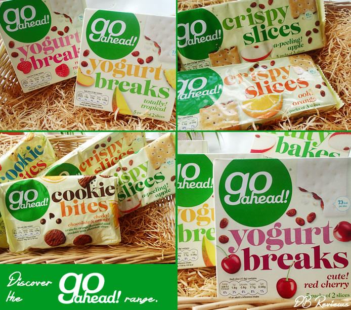 Go Ahead! - Cookie Bites, Yoghurt Breaks and Crispy Slices - DB Reviews ...