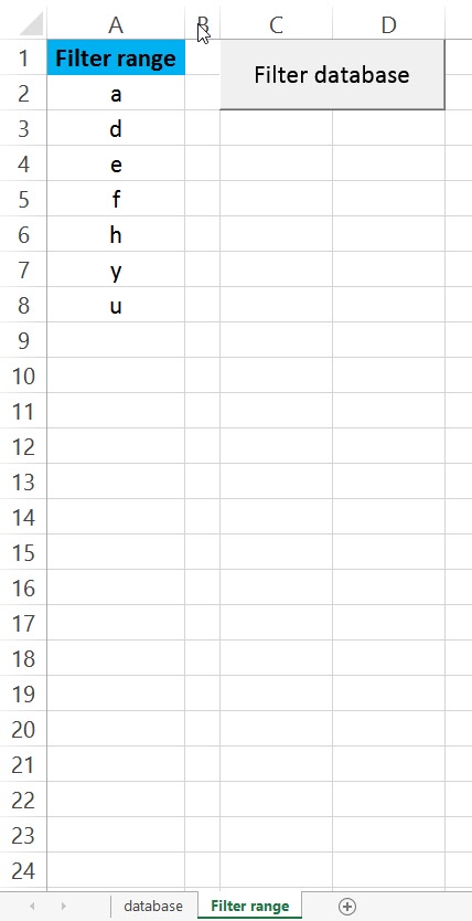 Do My Excel Blog How To Autofilter Multiple Values In Excel Based On A Range Using A Vba Macro