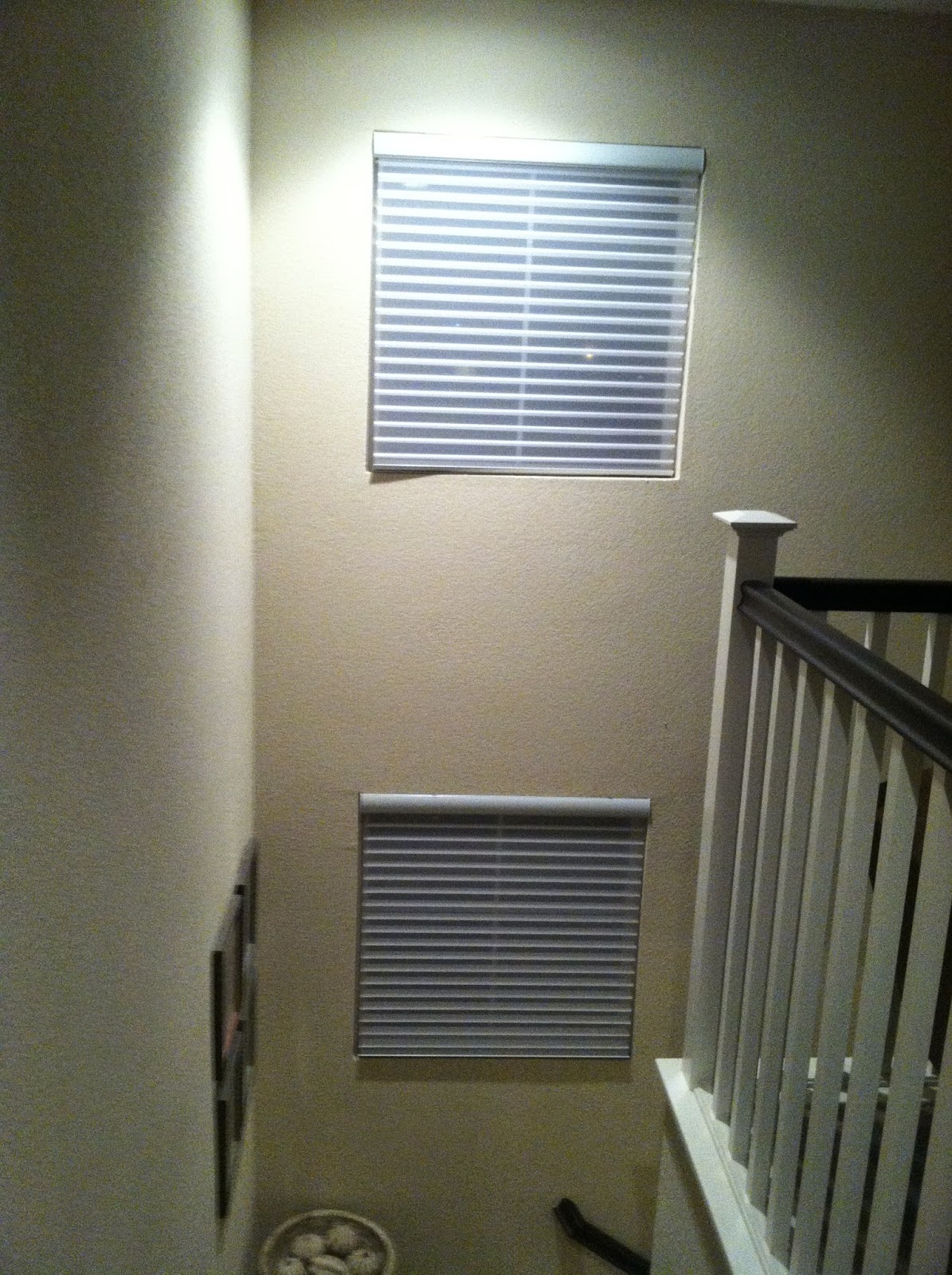 Clustered Sanctuaries: Staircase Windows Privacy Blinds - April 23, 2014