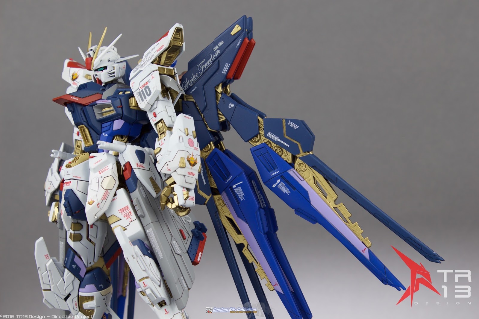 Custom Build: MG 1/100 Strike Freedom Gundam [Strike Falken] - Gundam ...
