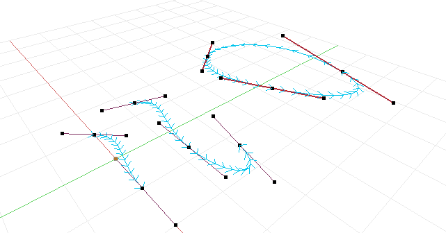 Blender Python The Coordinates Of Curve Control Points