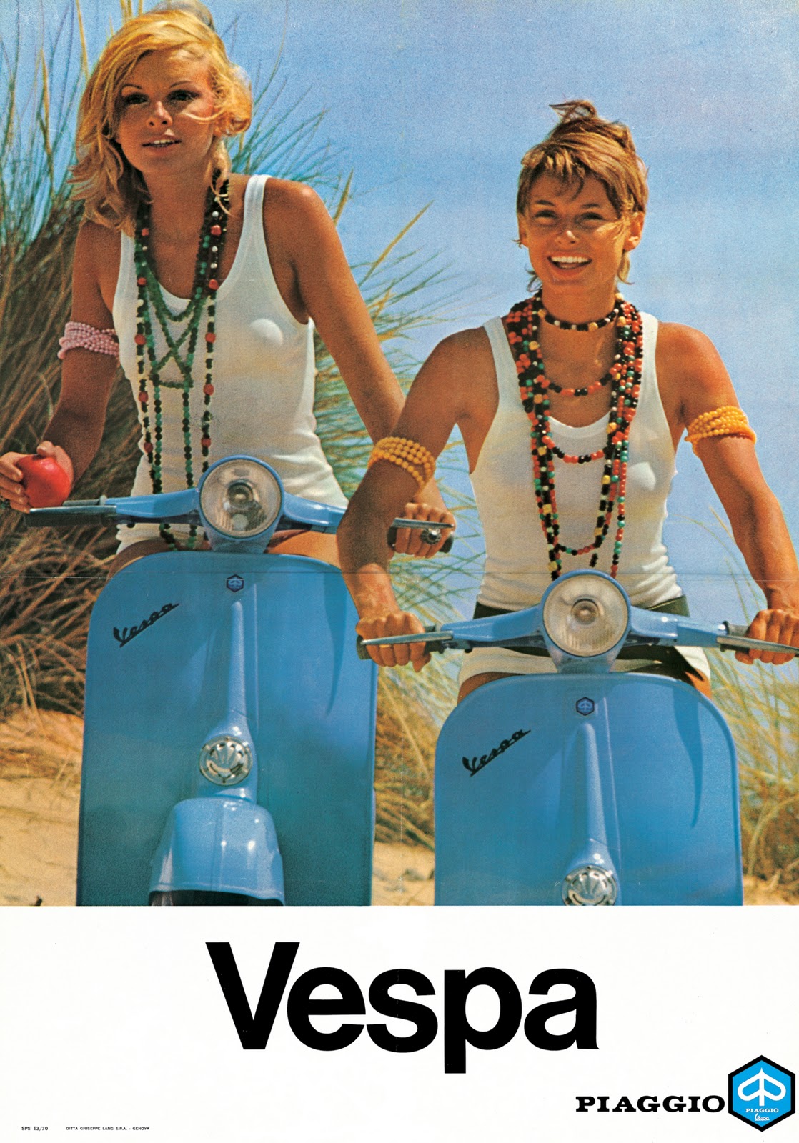 Vespa Strapazzatela: Vespa Posters Timeline