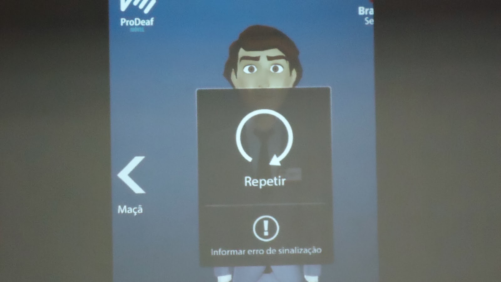 Surdo HK: Palestra ProDeaf, multiplataforma de acessibilidade para surdos.