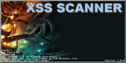 Free Download Tools Hacking "XSS Scanner Version 1.0" - TimeHacker™