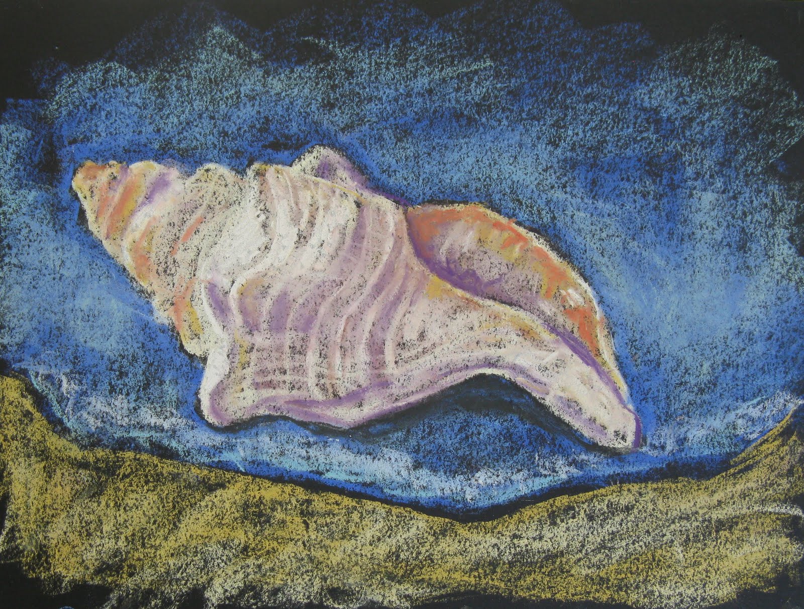 Gerry's Art and Activities: New Shell Paintings