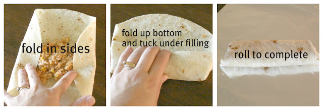 a little healthier: Basic Burritos