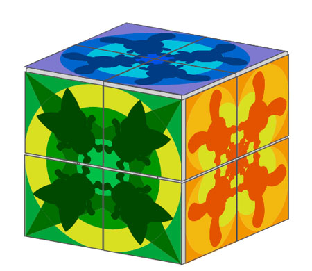 Papercraft - Puzzle Cube - Papercraft4u | Free Papercrafts, Paper Toys ...