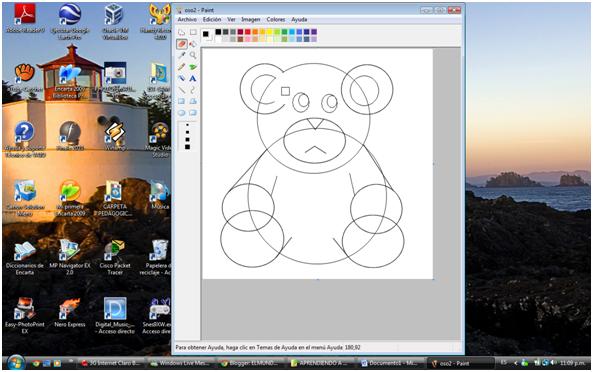 EL MUNDO DEL ARTE: COMO DIBUJAR CON PAINT