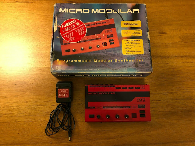 MATRIXSYNTH: Nord Micro Modular synth with Original Box and power supply