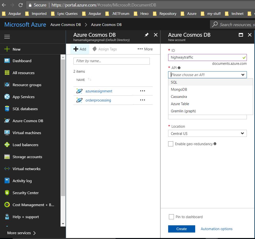 Hansamali Gamage: Azure Function App: Create a trigger on Cosmos DB