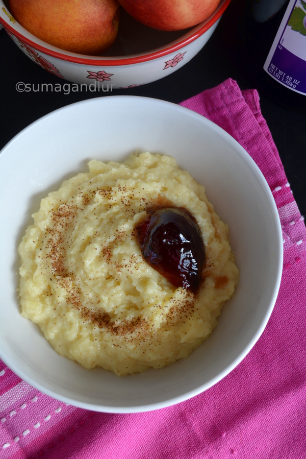 Veggie Platter: Griessbrei - German Semolina Pudding