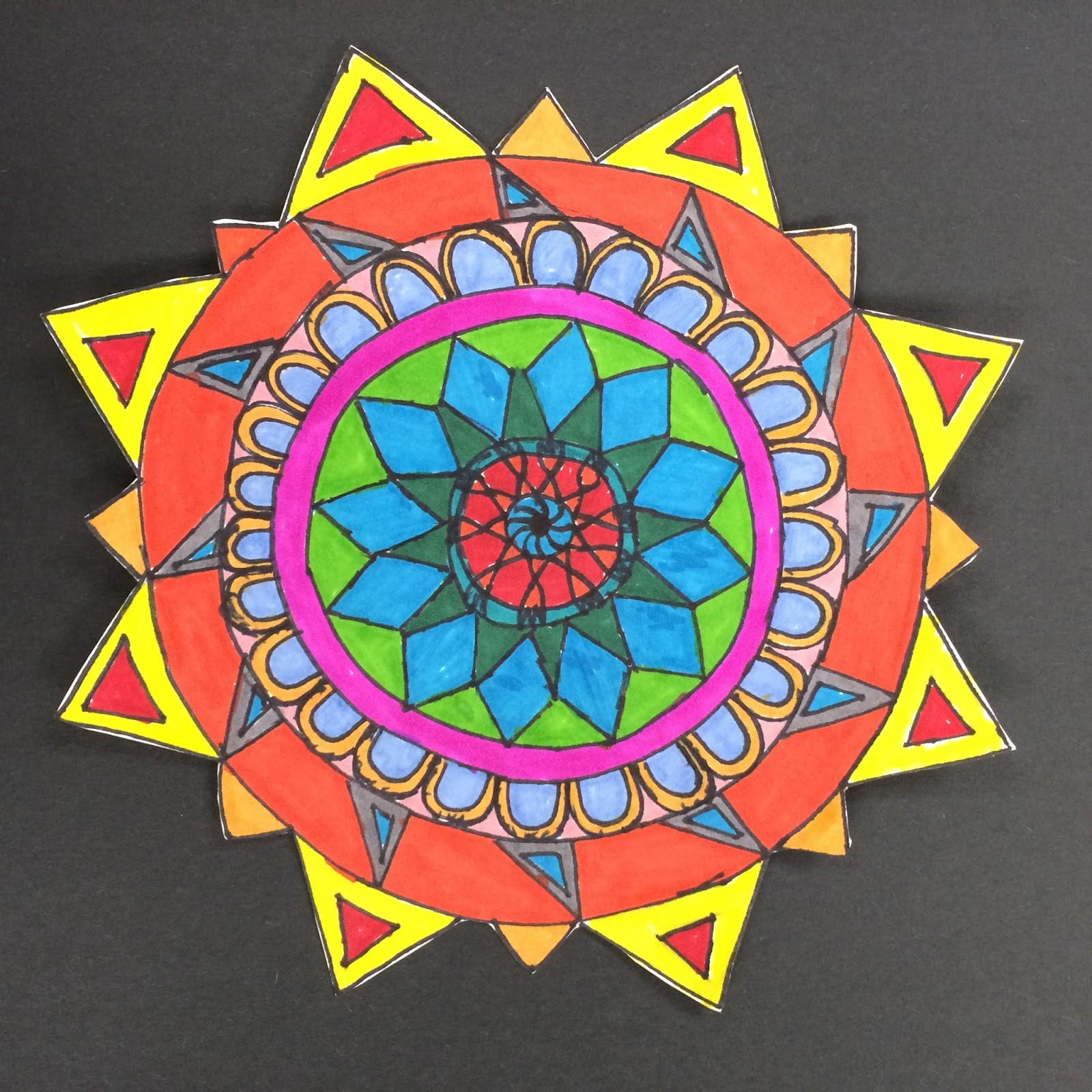 Mrs. Wille's Art Room: 7th & 8th grade Mandalas