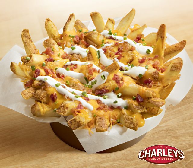 Charleys Launches New Double Bacon Potato Skin Fries