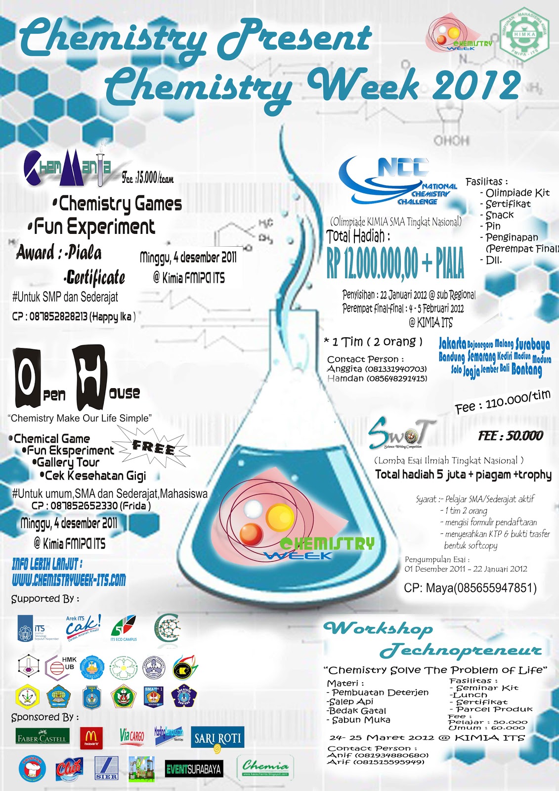 National Chemistry Challenge "ChemWeek 2012" - INFO LOMBA 2023 ...