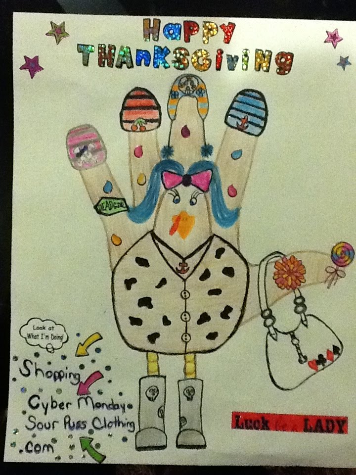 www.sourpussclothing.com: Sourpuss' First Ever Hand Turkey Contest!