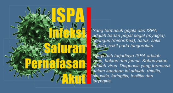 Infekasi Saluran Pernafasan Akut (ISPA) - Gejala dan Penyebabnya