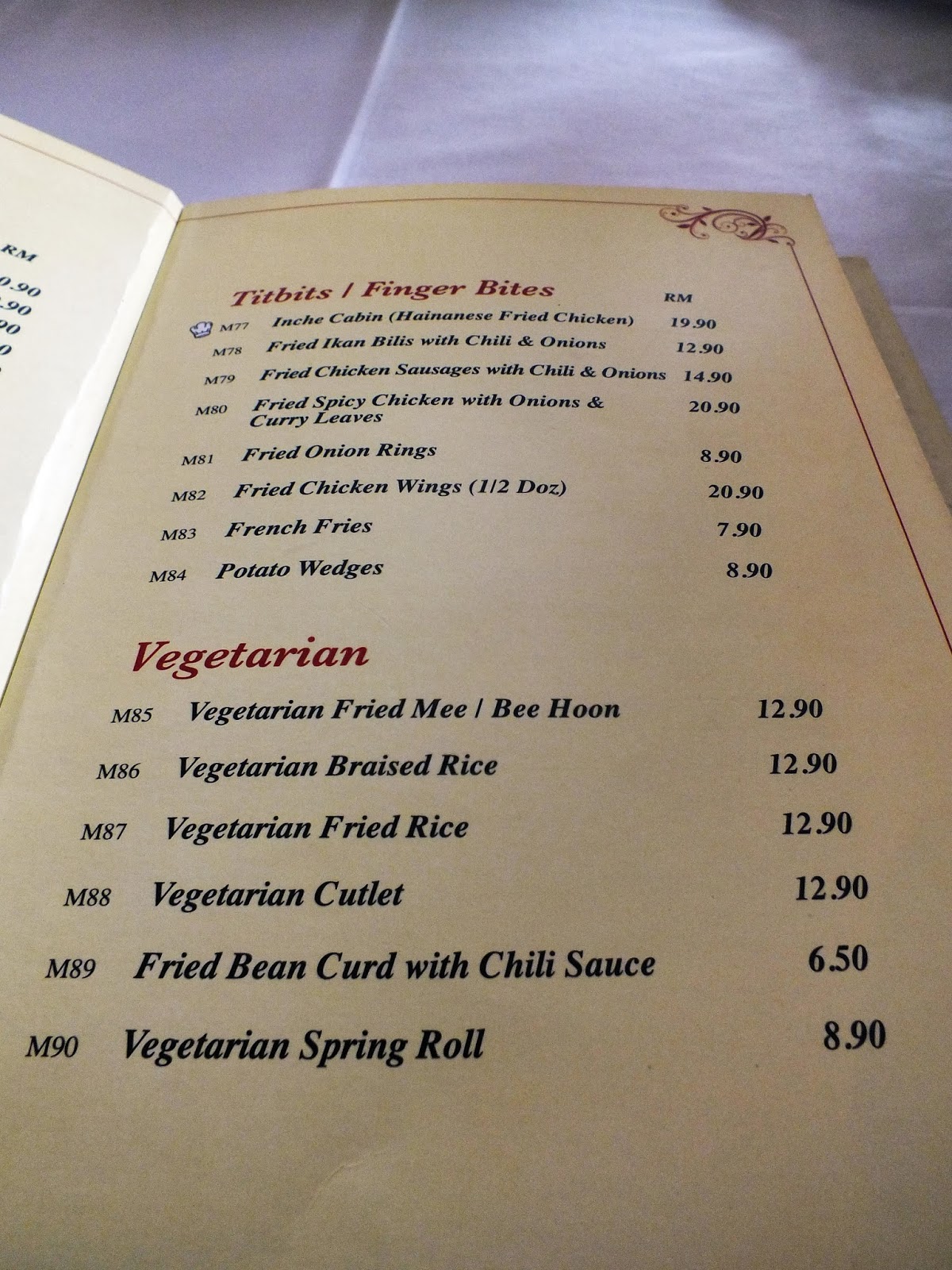 Venoth's Culinary Adventures: Coliseum Cafe & Grill Room @ Plaza 33 ...