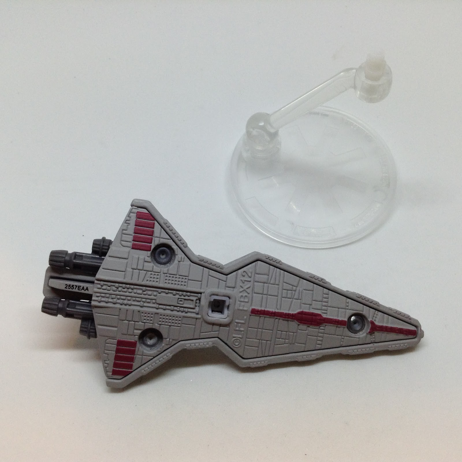 JULIAN'S HOT WHEELS BLOG: Republic Attack Cruiser (2017 Star Wars Starship)