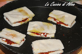 La Cucina di Alice: Panini Caldi con Mozzarella filante e Cieliegino