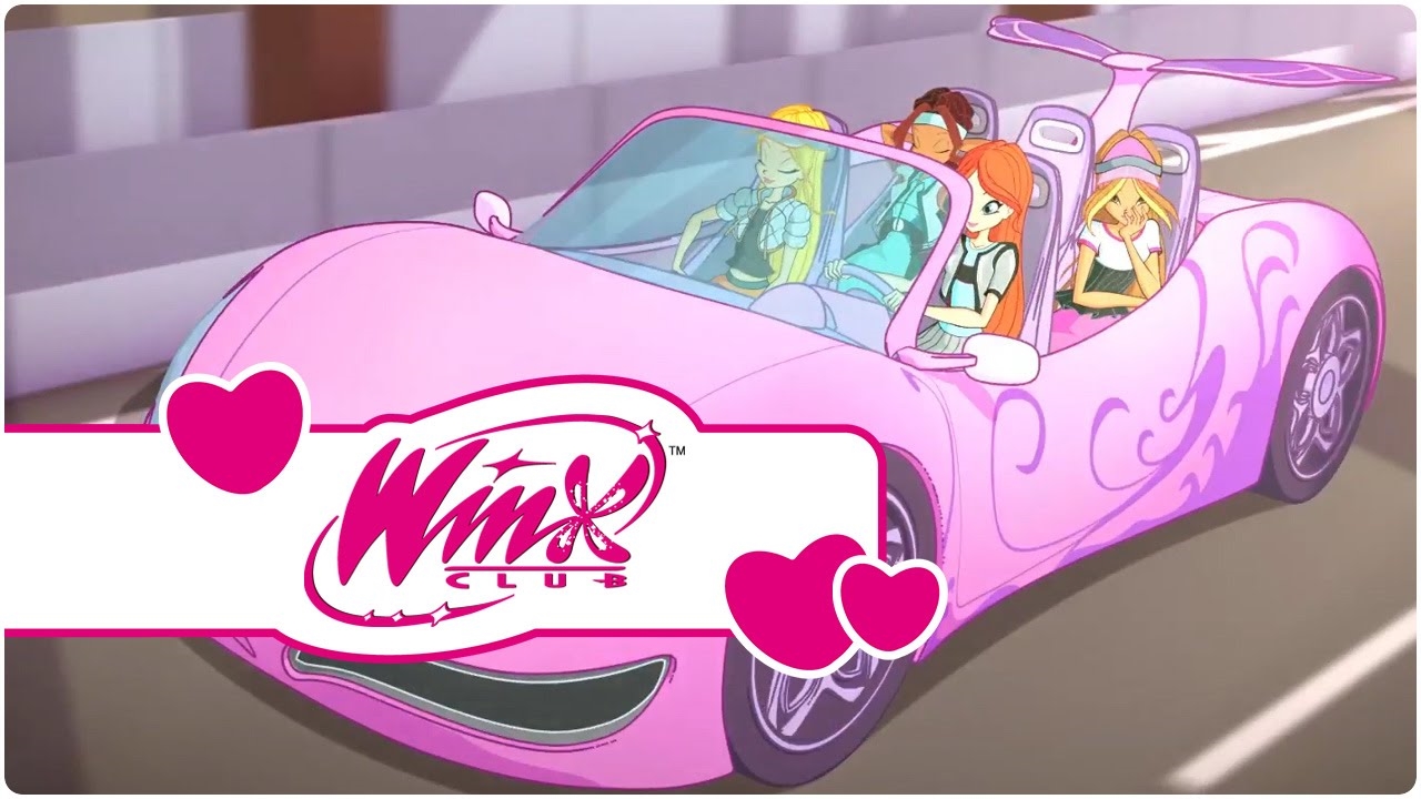 Winx Club Season 7: Magical Car! - Winx Club All