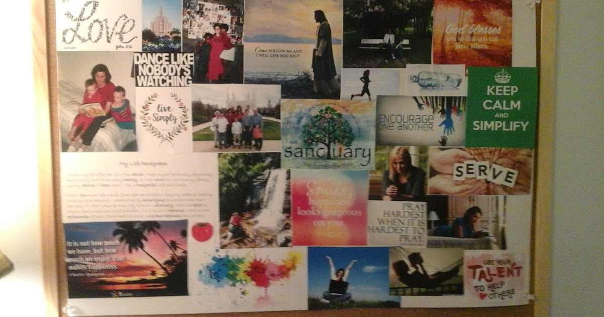 How to Make an Easy Vision Board