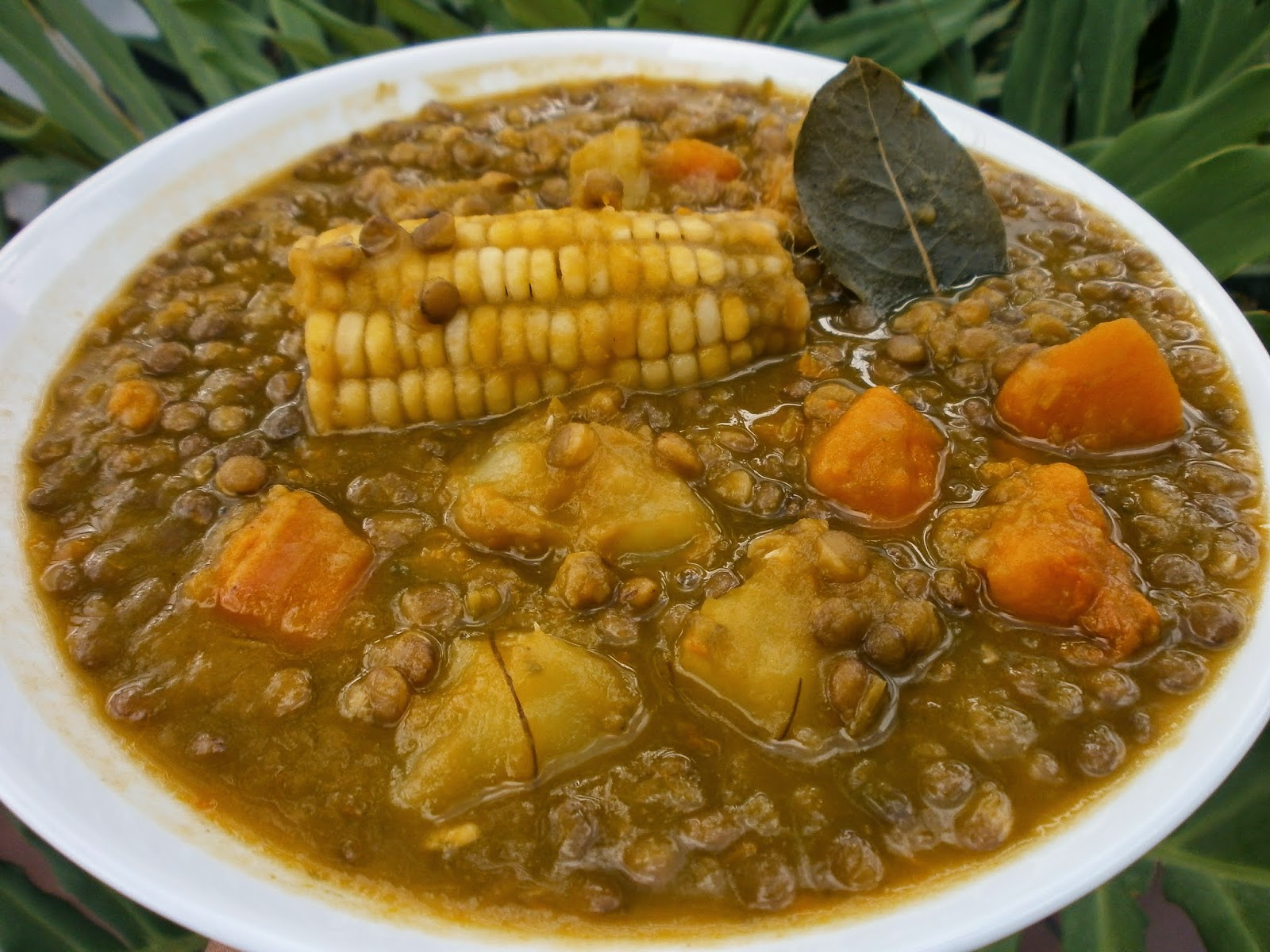 Luzmary y sus recetas caseras: POTAJE DE LENTEJAS EN OLLA GM E