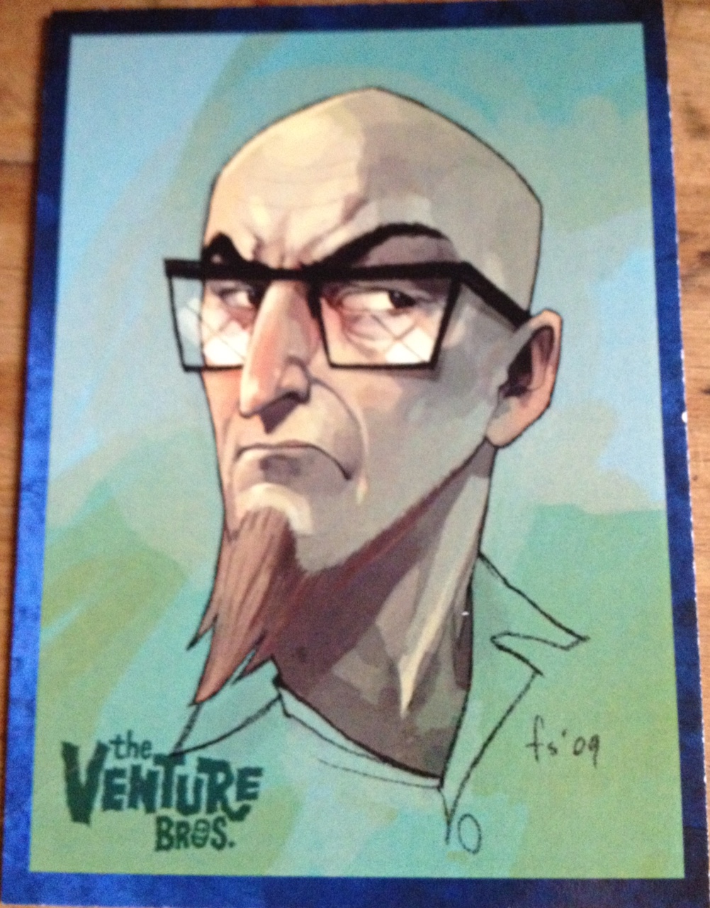 The Yeti Speaks!: Venture Bros. trading cards