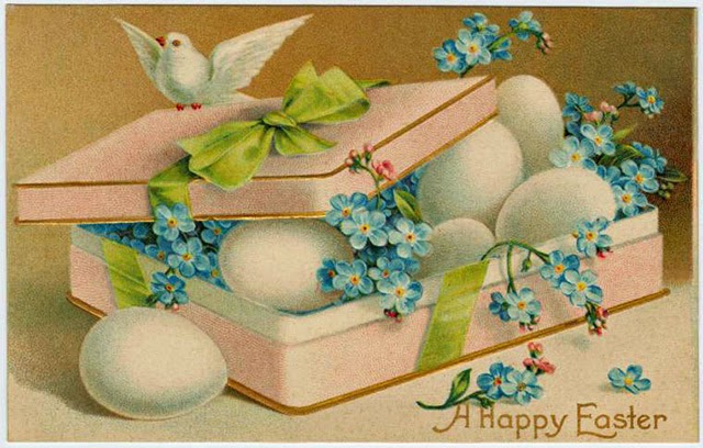 15 Colorful Vintage Easter Cards From the Early 20th Century ~ Vintage ...