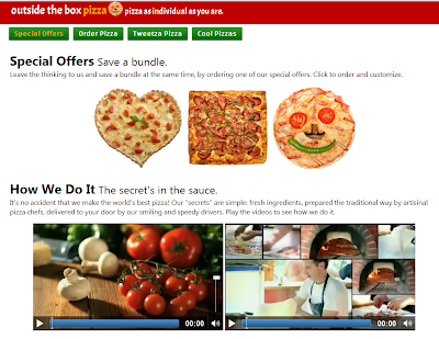 Fire + Ice: David Pallmann's Technology Blog: Outside-the-Box Pizza ...