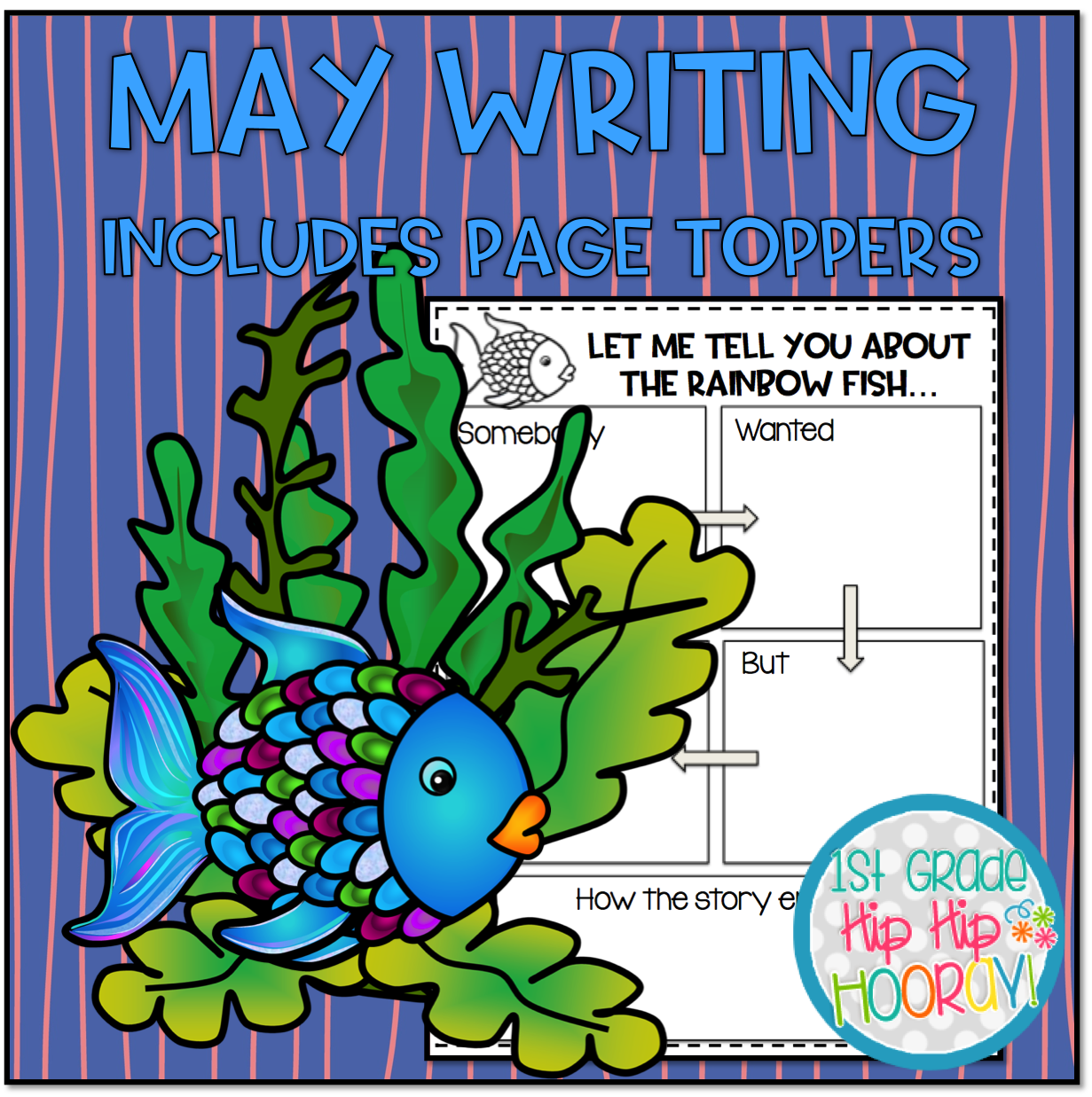 1st Grade Hip Hip Hooray!: May Writing Activities with Crafts!
