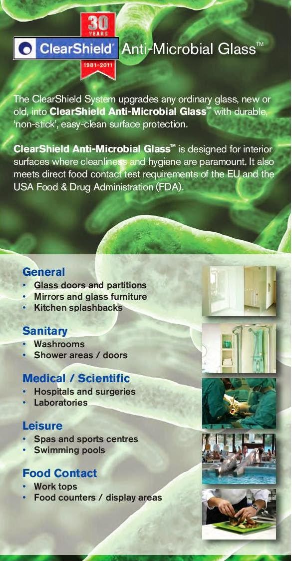 ClearShield S.A.: ClearShield® Anti-Microbial Glass™