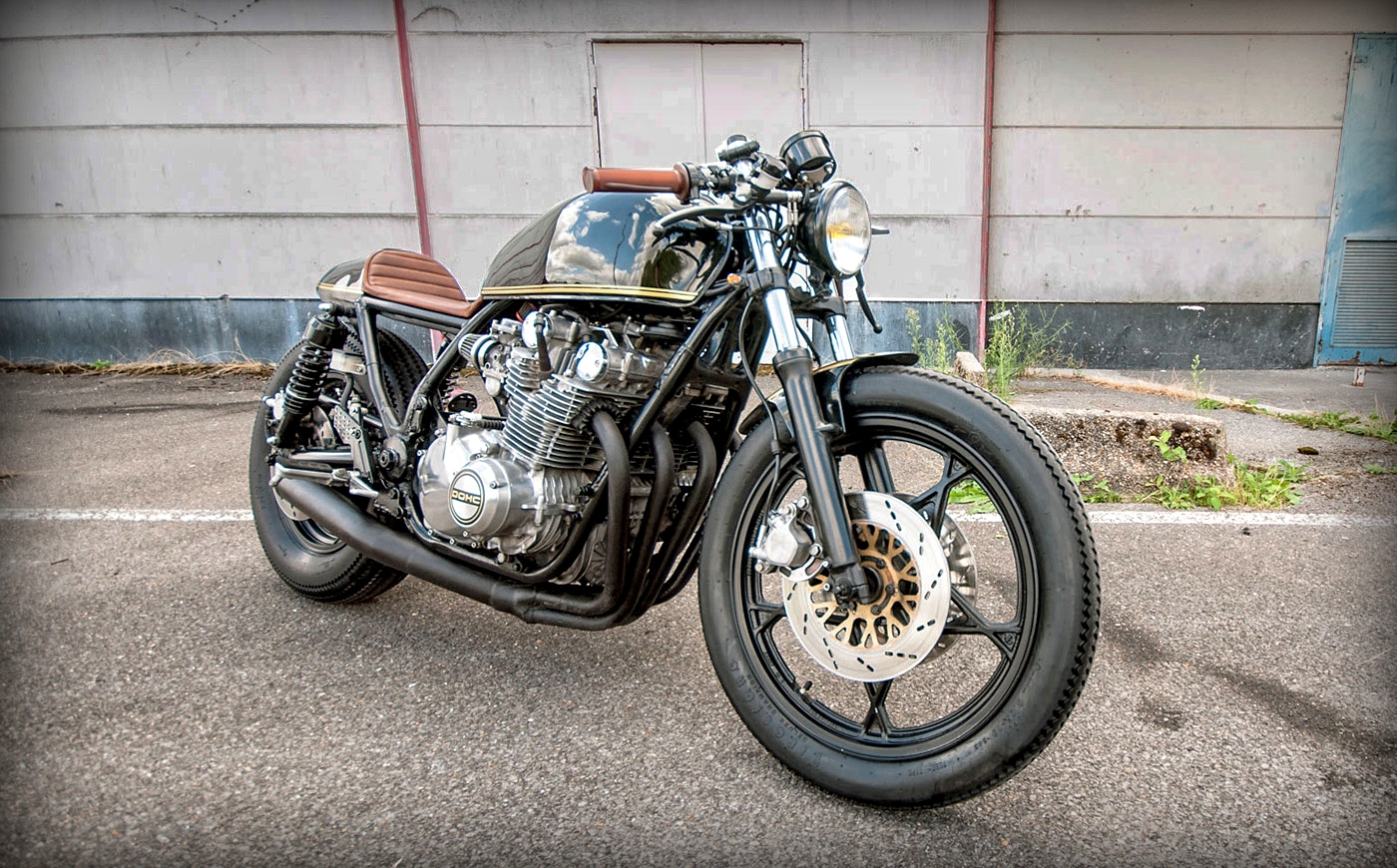 Hell Kustom : Suzuki GS850 By Mr Swallow Customs