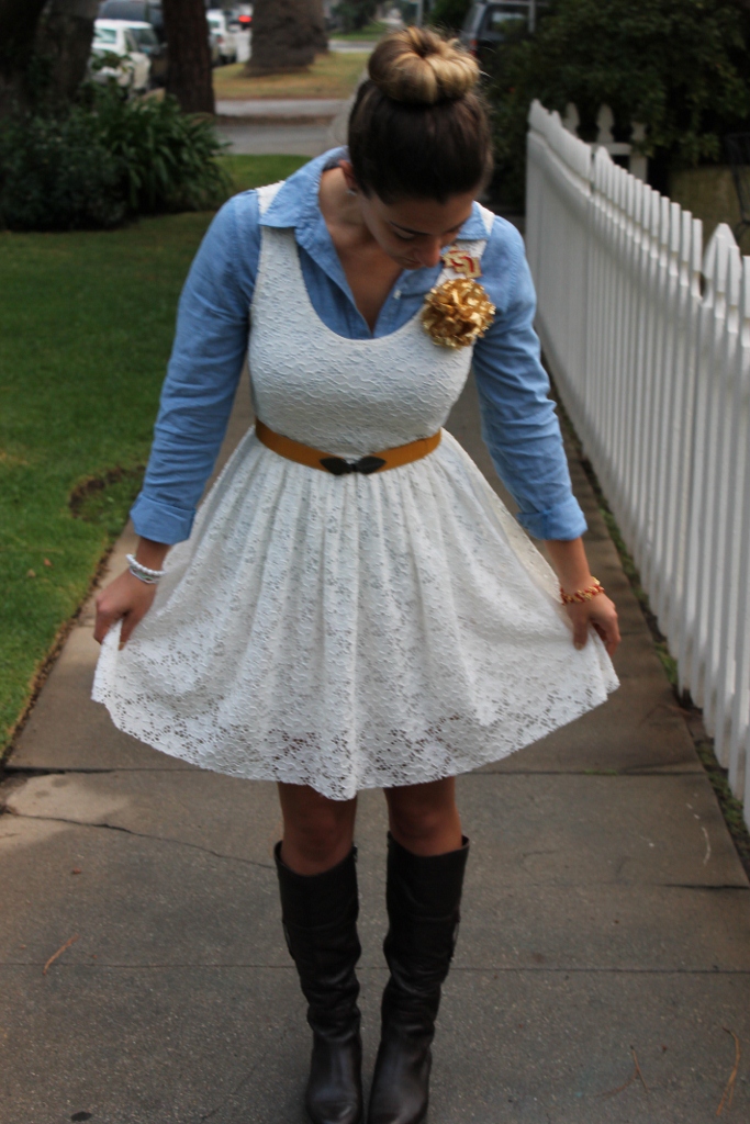 Bedazzles After Dark: Game Day Wear: Golden Nole