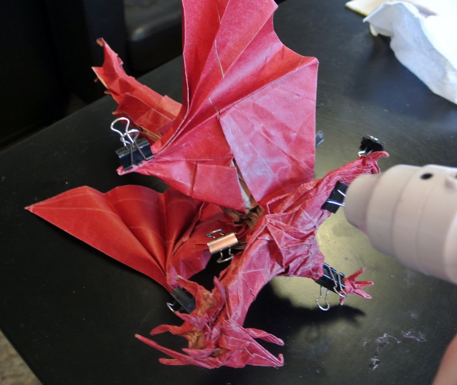 Origami Ancient Dragon Crease Pattern 1 Origami Ancient