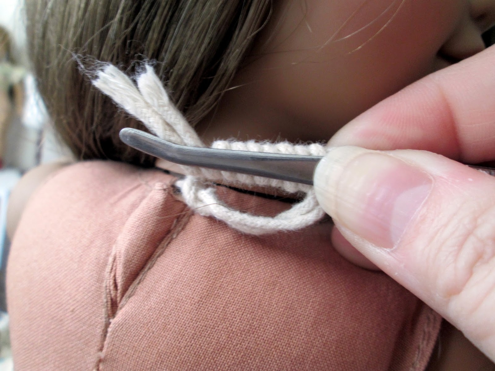 Dollhouse Designs: How to hide those American Girl Doll Neck Strings ...