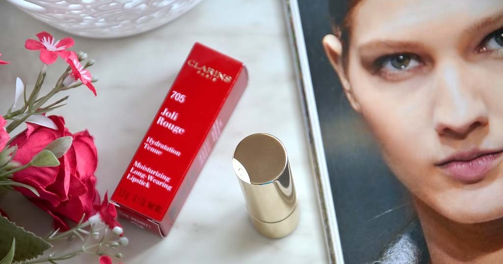 Clarins Joli Rouge Moisturizing Long-Wearing lipstick 705 Soft Berry ...