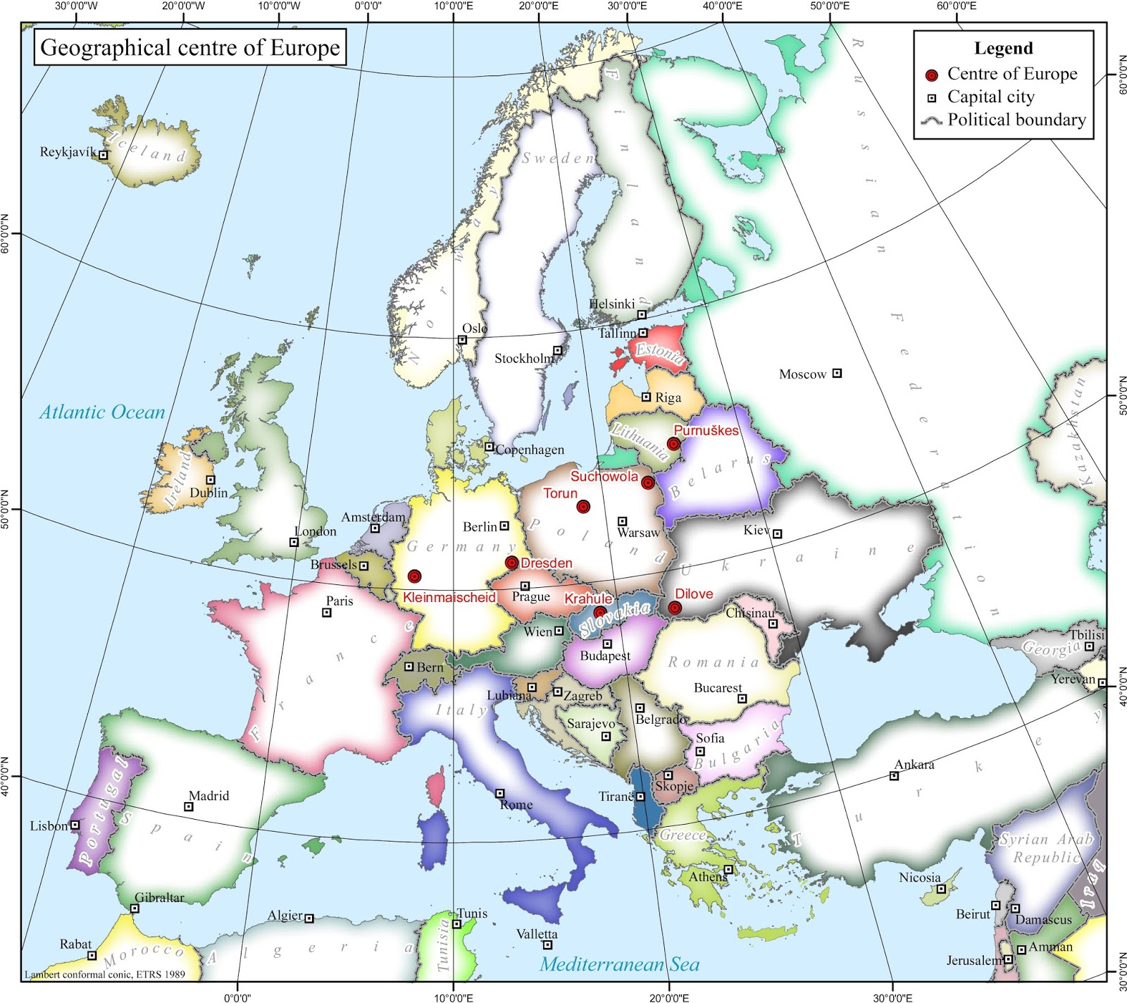 Sightings Over Sixty: Maps of the World