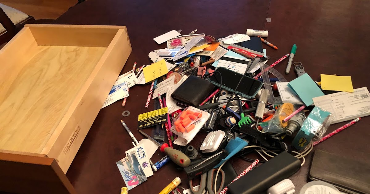 Blog of One: Anatomy of a Junk Drawer