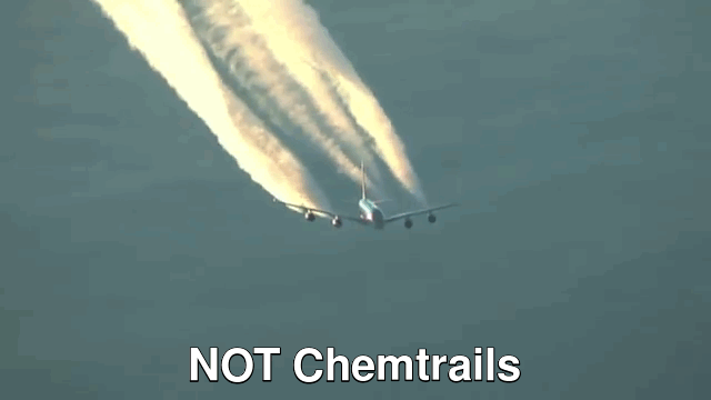Diferencia entre Contrails y Chemtrails